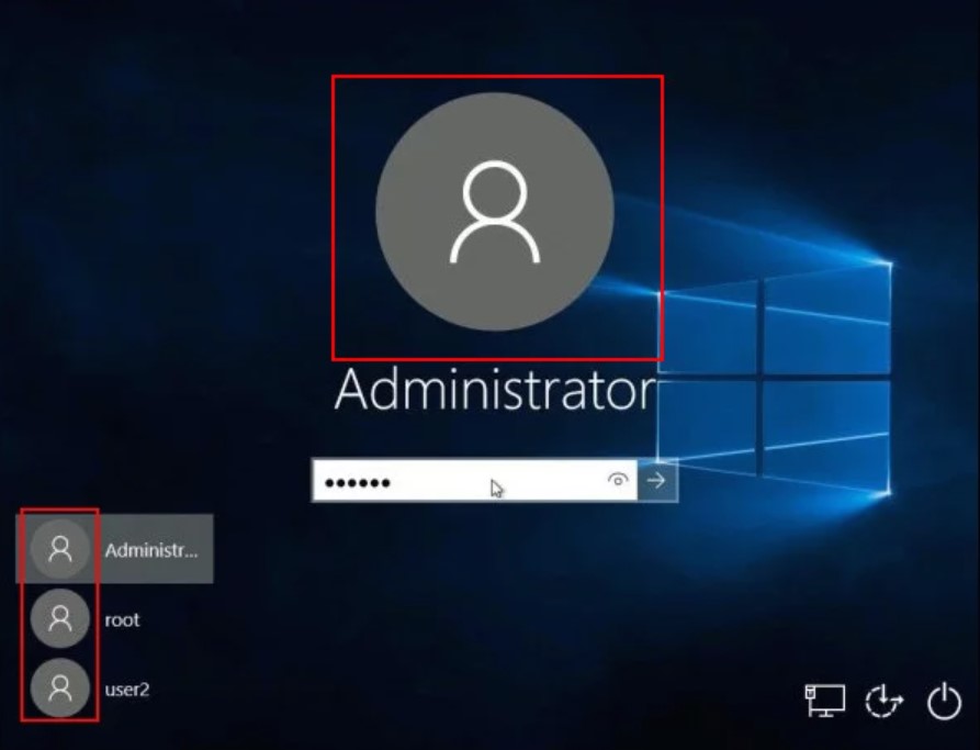How to log in to a second profile in Windows 10 if I forgot my password ...